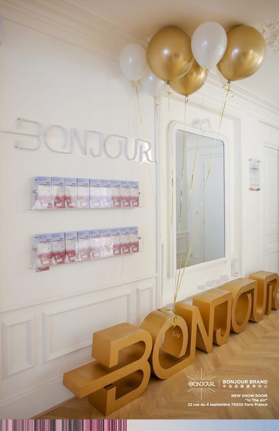 The Bonjour Brand showroom opening, a hub for Franco-Chinese creative ...